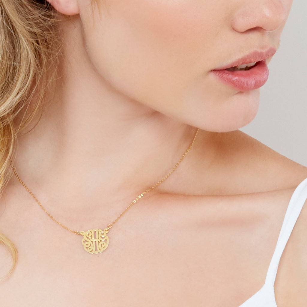Fulton Classic Monogram Necklace – Brook & York