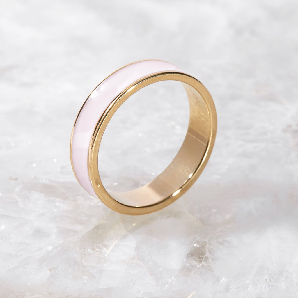 Madison Enamel Ring – Brook & York