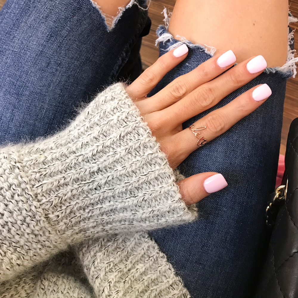 Custom Nameplate Ring – Brook & York