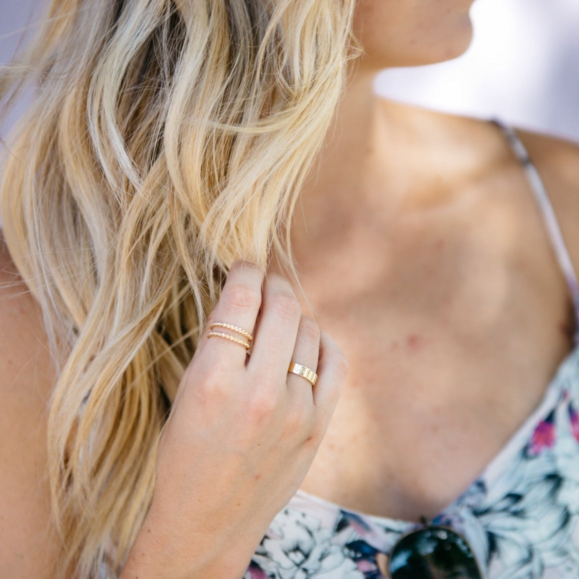 Aria Name Fine Ring – Brook & York